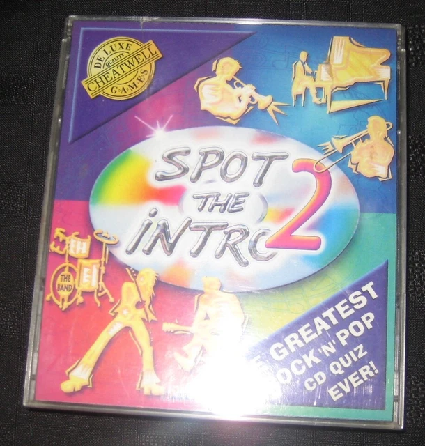SPOT THE INTRO 2 - Quiz Cd Rock And Pop EUR 3,50 - PicClick IT