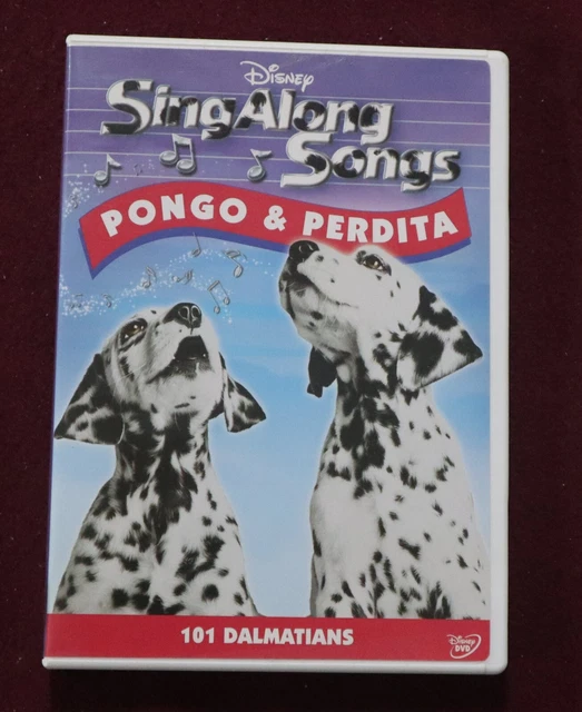 DISNEY SING ALONG Songs DVD - PONGO & PERDITA (R1) - NM £10.48 ...