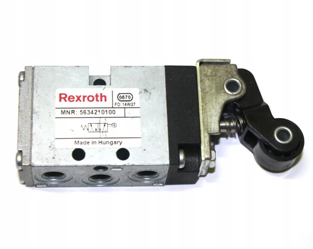 REXROTH MNR:5634210100 MANUAL Air Control Valve £49.00 - PicClick UK