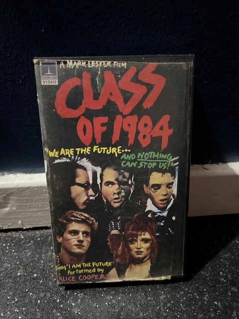 CLASS OF 1984 Pre Certificate VHS Tape 1981 WHITE POWDER ON FILM NEEDS ...