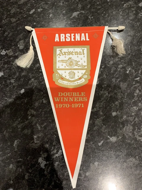 ARSENAL FC PENNANT, League e FA Cup doppie vincitrici stagione 1970/ ...