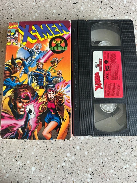 X-MEN NIGHT OF The Sentinels VHS Tape (1992) Marvel Saban Entertainment ...