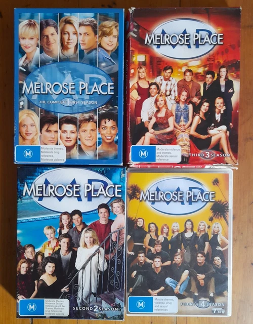 MELROSE PLACE SEASON 1-4 TV Series On DVD Rated M PAL Region 4 Good ...