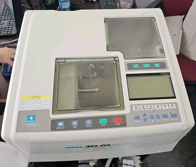 BORDEADORA SIN PATRÓN NIDEK 3D-fit LE-9000SX Express PLB-2R *ENCIENDE/SIN PROBAR* EUR 2.044,96 ...