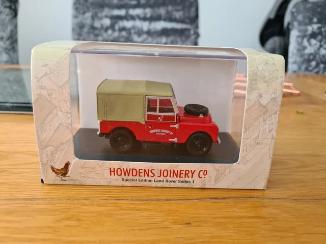 LAND ROVER SERIES 1 One Model Car 1:43 Scale Howdens Joinery Oxford ...