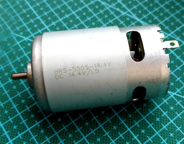 HRS-550S-14,4V DC MOTOR mit 9 Zähnen elektrischer Akkuschrauber EUR 18 ...