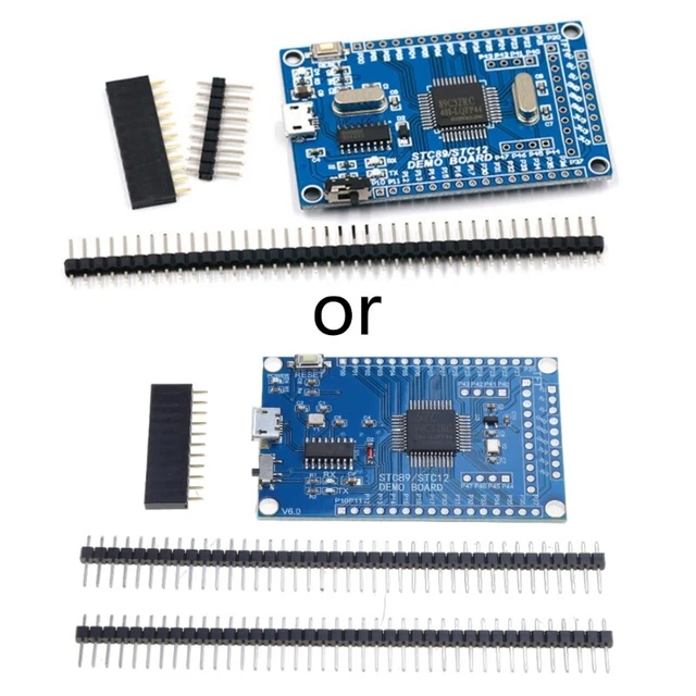 STC89C52 STC51 STC89 51 SCM Board Single-Chip Minimum System ...