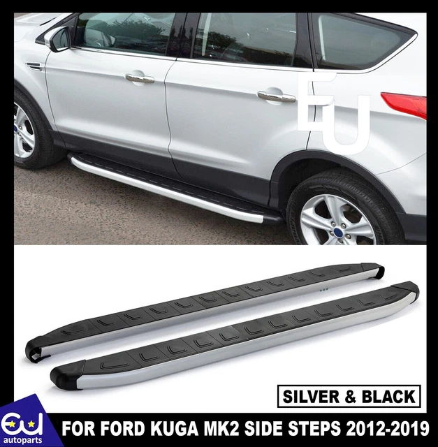 FOR FORD KUGA Mk2 Running Boards Aluminium Side Steps Oe Style Pair ...