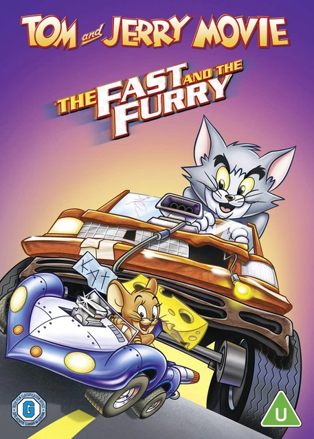 TOM AND JERRY: The Fast and the Furry (DVD) Charles Adler Jeff Bennett ...