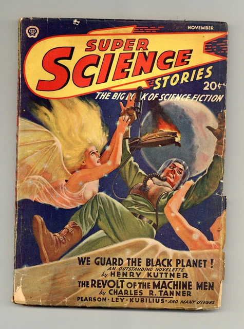 SUPER SCIENCE STORIES Pulp Nov 1942 Vol. 4 #2 GD- 1.8 £19.99 - PicClick UK