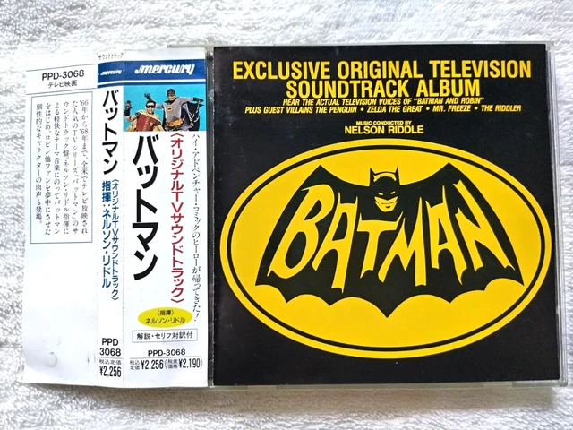 NELSON RIDDLE BATMAN: Original TV Soundtrack PPD3068, 1989 Japan ...