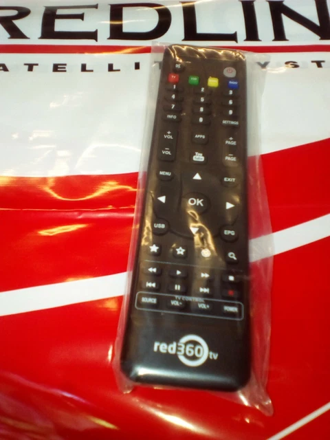 ORIGINAL REMOTE CONTROL For Redline Red360 Red 360 Mega 7 Line 8K Expat ...