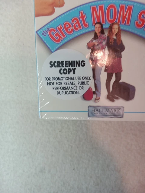 GREAT MOM SWAP VHS Hallmark Home Entertainment 1995 Screener Copy NEW ...