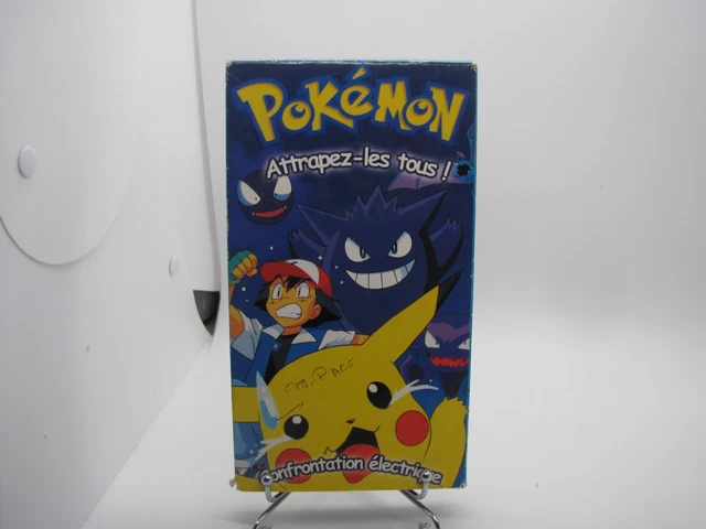 POKEMON -5- CONFRONTATION Electrique (VHS)(French) Tested $7.99 ...