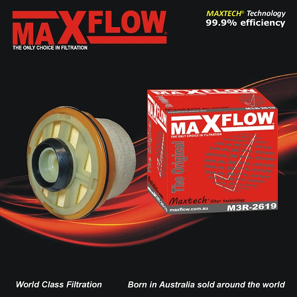 DIESEL FUEL FILTER For ISUZU D-MAX TF TD 3.0L 4JJ1-TC ~ Maxflow® ~ Fuel ...
