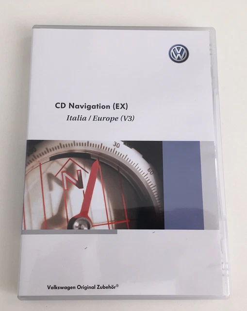 VOLKSWAGEN CD NAVIGATION Italia V3 Maps for RNS 300 - New In Box EUR 35 ...