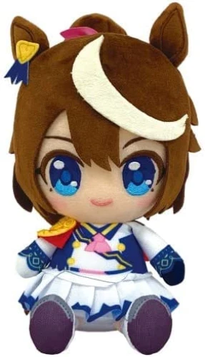 BANDAI UMA MUSUME Pretty Derby Tokai Teio Chibi Plüschpuppe 16,5 cm ...