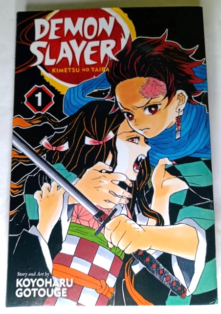 DEMON SLAYER VOL. 1 by Koyoharu Gotouge (English) Shonen Jump Comics ...