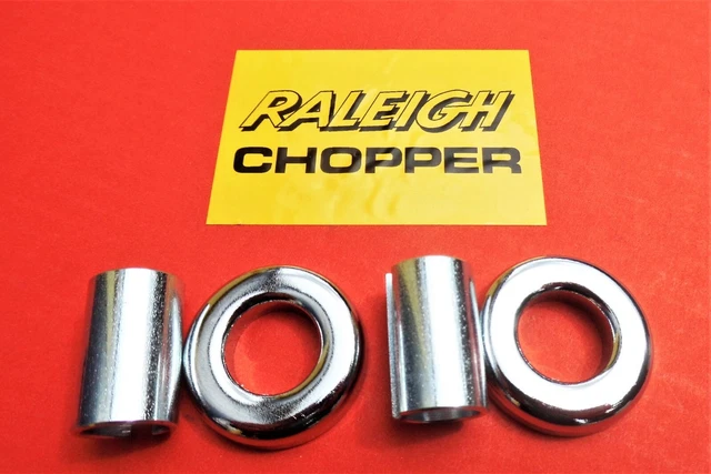 NEW REPLACEMENT RALEIGH Chopper Mk1 Mk2 Chrome Sissy Bar Spring Cups ...