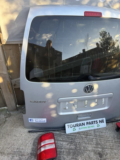 VW CADDY MK3 Tailgate - Reflex Silver £250.00 - PicClick UK