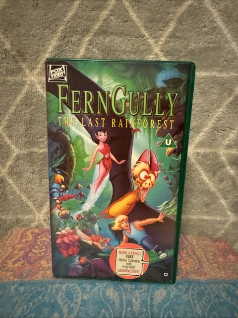 FERN GULLY THE Last Rainforest VHS Video Tape - VHS Complete With ...