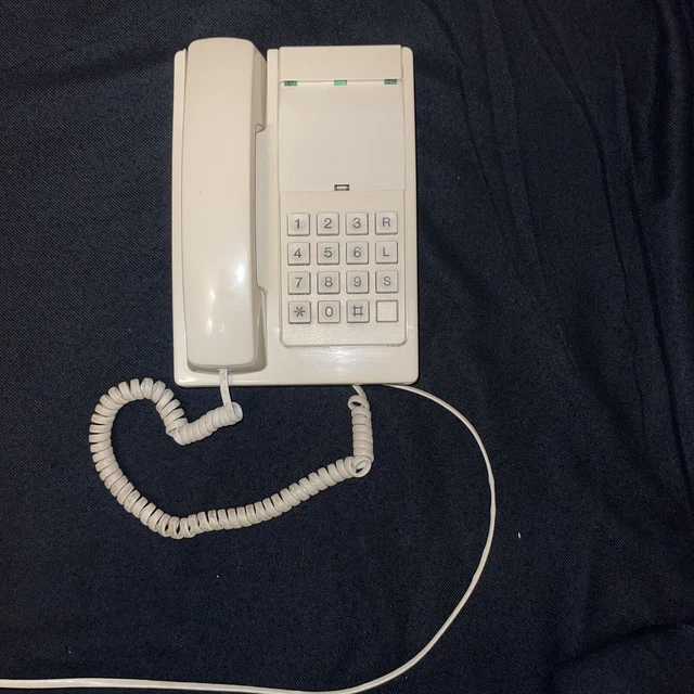 VINTAGE VANGUARD 4001AR BRITISH TELECOM LIGHT BEIGE push button ...