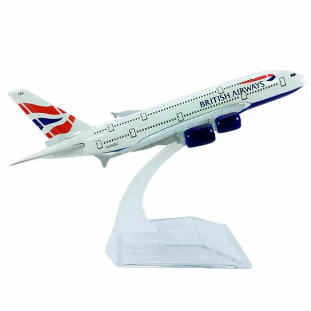 BRITISH AIRWAYS A380 BA Metal Plane Model Diecast Aircraft Divine UK £ ...