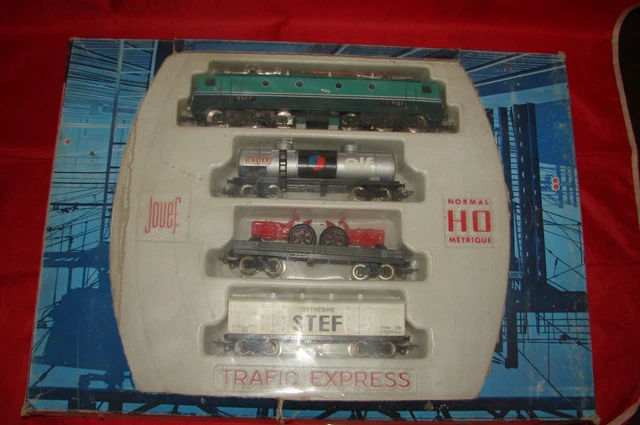JOUEF HO COFFRET Trafic Express 765E Train Electrique Cc 7107 Wagon EUR ...
