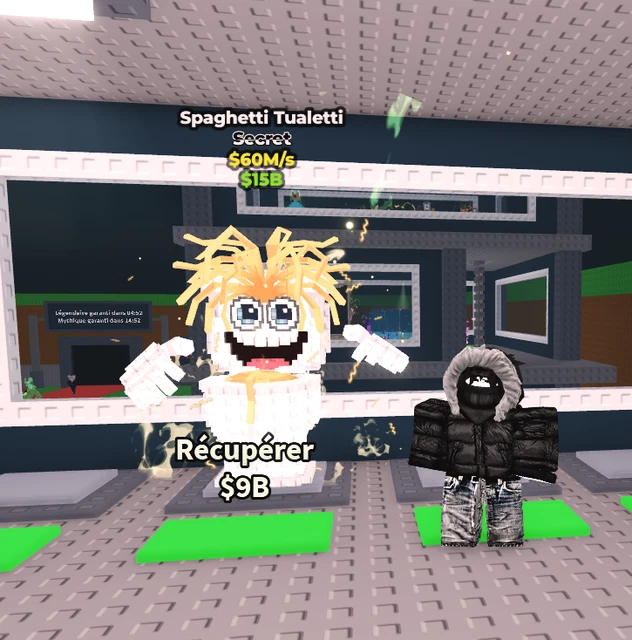 STEAL A BRAINROT spaghetti tualetti brainrot EUR 100,00 - PicClick FR