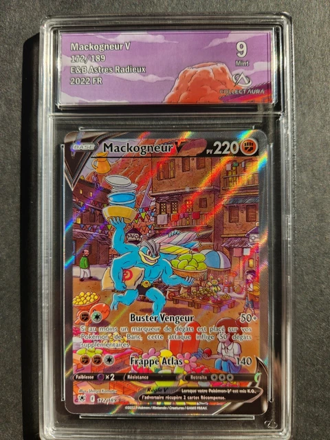 CARTE POKEMON MACKOGNEUR V ALT 172/189 - Astres Radieux - PCA 9 EUR 190 ...