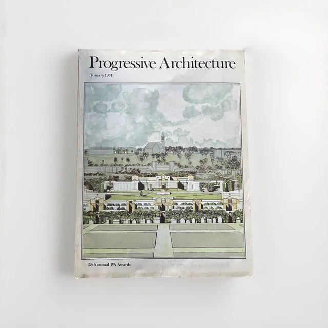 PROGRESSIVE ARCHITECTURE MAGAZINE January 1981 28Th Annual P/A Awards ...