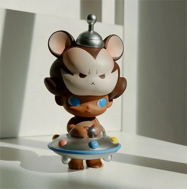 POP MART DIMOO Space Travel Series Blind Box Confirmed Figure UFO Boy ...