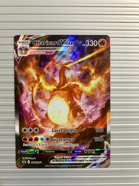 POKEMON CARD - CHARIZARD VMAX SPECIAL ART SWSH261 - ULTRA PREMIUM ...