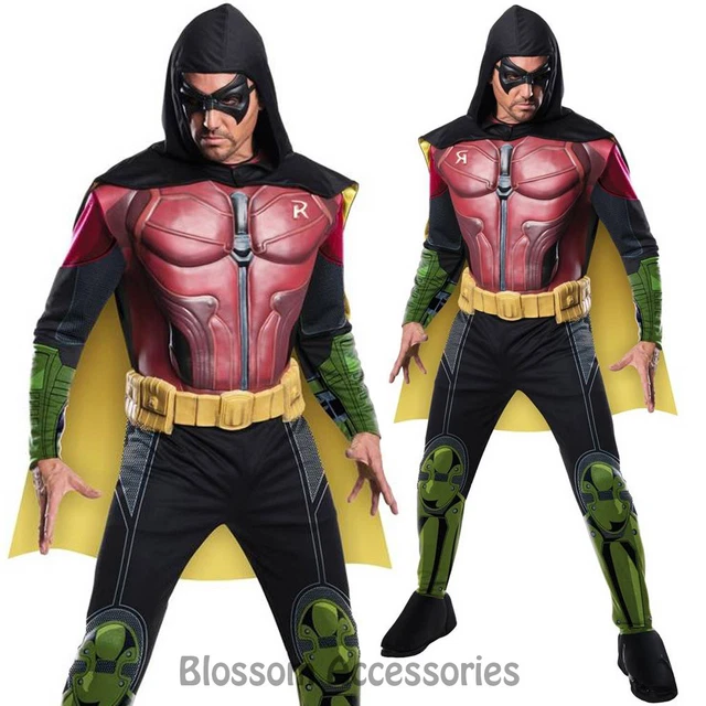 CL250 MENS ROBIN Muscle Chest Batman Arkham City Villain Costume ...