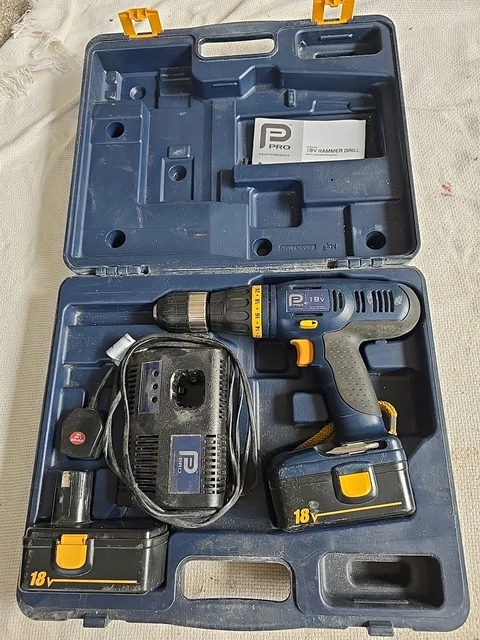 PERFORMANCE POWER PRO 18V Cordless Drill CLM18CHD £26.67 - PicClick UK