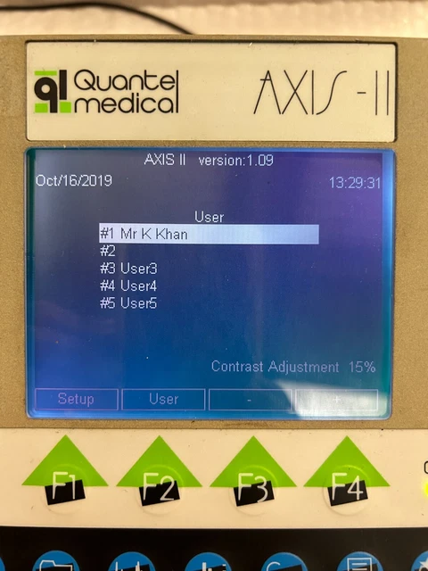 QUANTEL ECHOGRAPH AXIS II Paia Ultrasuoni A Mode Biometer Pachymeter ...