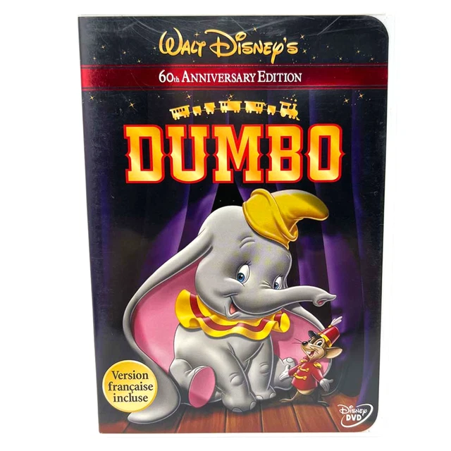DISNEY DUMBO (DVD, 2001) 60th Anniversary Edition Disney Classic Good ...