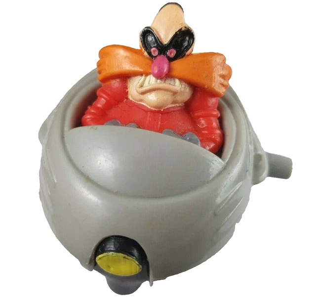 VTG 1993 MCDONALD'S Dr Robotnik Sega Sonic The Hedgehog Wind Up Toy Ivo ...