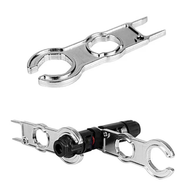METAL MC4 CONNECTOR Tool Wrench Component Pv Connector Cap Special Wre ...