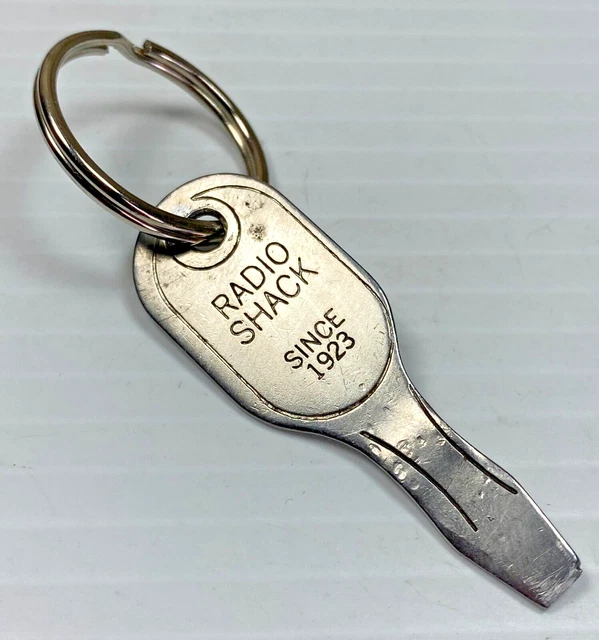 VINTAGE RADIO SHACK Since 1923 "Mini Driver" Slotted Flat Screwdriver ...