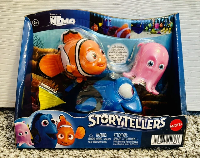 DISNEY PIXAR STORYTELLERS Finding Nemo Action Figure 3 Pack Set Time ...