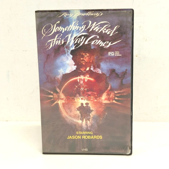 SOMETHING WICKED THIS Way Comes - Walt Disney - Big Box VHS Tape $39.50 ...