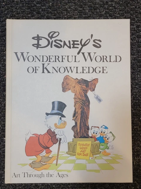 DISNEY'S WONDERFUL WORLD of Knowledge Art Through the Ages copertina ...