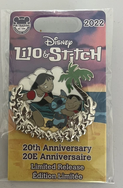 DISNEY LILO & Stitch 20th Anniversary Limited Edition Pin Nani Lilo ...