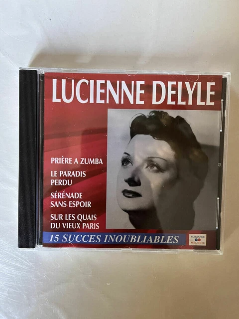 LUCIENNE DELYLE - 15 succès inoubliables/ CD EUR 5,00 - PicClick FR