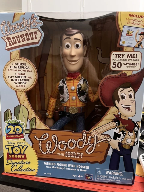 DISNEY PIXAR TOY Story Signature Collection Sheriff Woody 20th ...