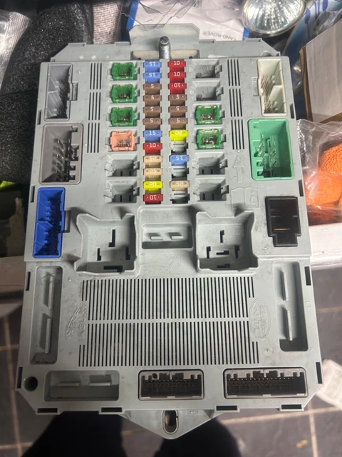 JAGUAR XF X250 2013 BCMB BCM BODY CONTROL MODULE ECU FUSE BOX DX23 ...