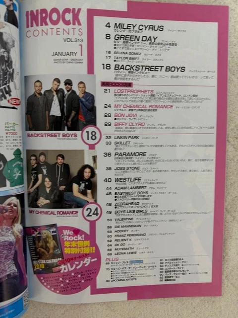 INROCK MAGAZINE GREEN Day Special Feature Cover Excellent £53.45 ...