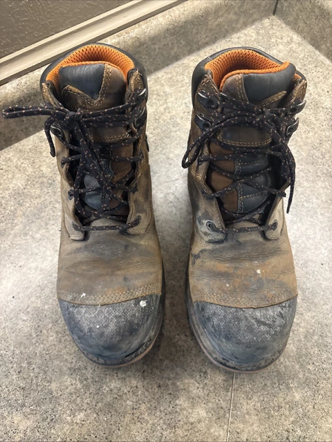 TIMBERLAND PRO MEN’S Work Boots Sz 10.5 M Anti Fatigue Composite Toe 6 ...