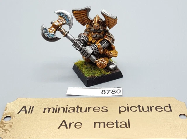 WARHAMMER FANTASY AGE of Sigmar Dwarves Dwarf Lord Metal OOP 8780 EUR ...
